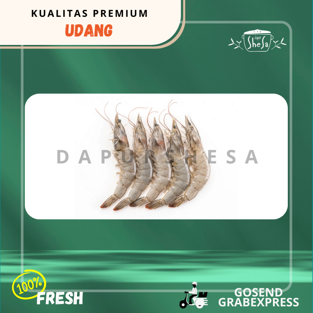 Jual Udang Ukuran Besar / Udang Segar / Udang Fresh / Belanja Ikan ...