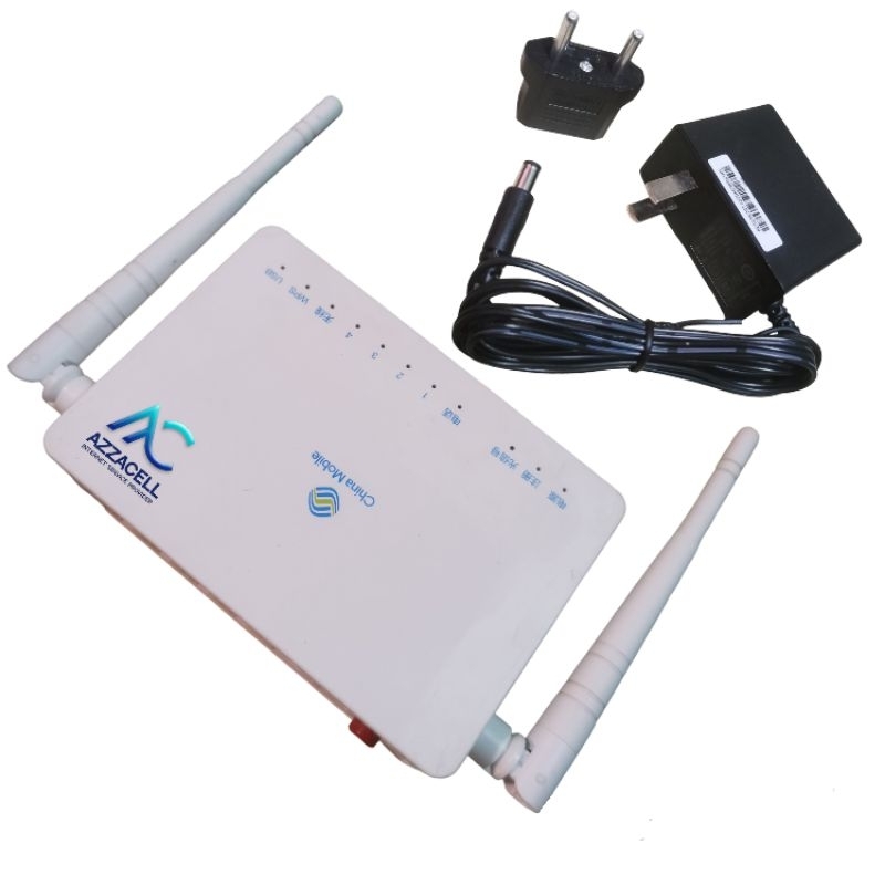 Jual modem router zte f663nv9 xpon set adaptor 12v 1a support bridge ...