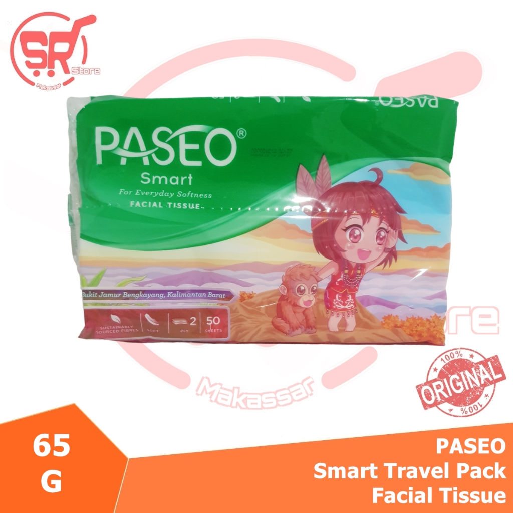 Jual PASEO TISSUE SMART TRAVEL PACK 50 SHEETS ( SR Store MKS / SR Store ...