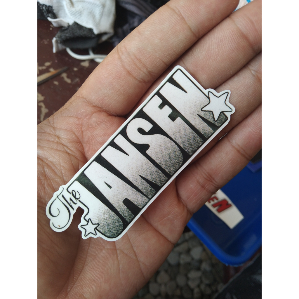 Jual Sticker The Jansen | Stiker The Jansen | Sticker band | Sticker ...