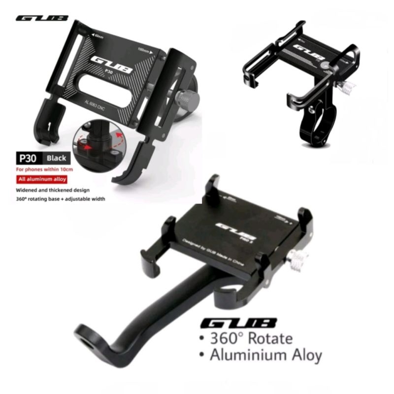 Jual GUB PRO 2 GUB P30 P10 G81 HOLDER HP PHONE GPS Motor FAZZIO VARIO 160 PCX160 NMAX AEROX ADV ...