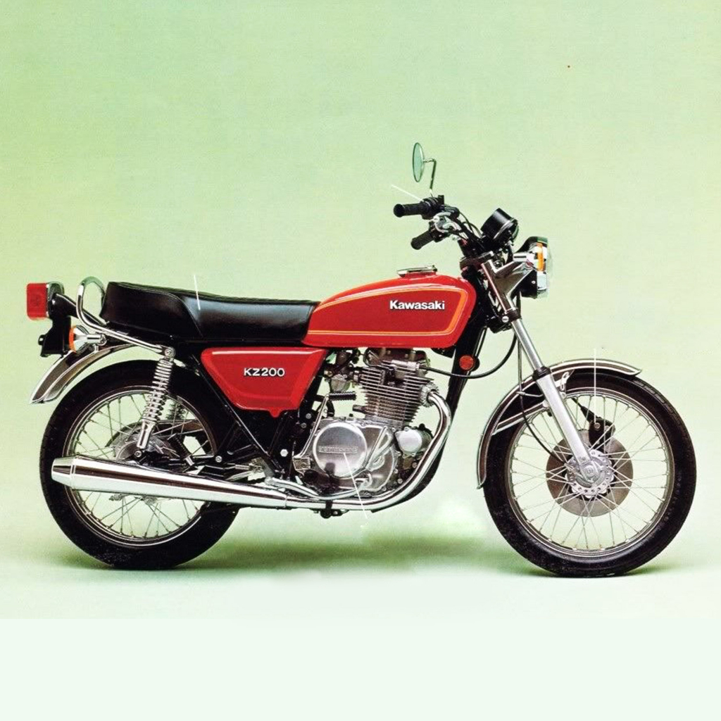 Jual Sticker Decal Details Kawasaki KZ200 Binter Merzy Japan Version ...