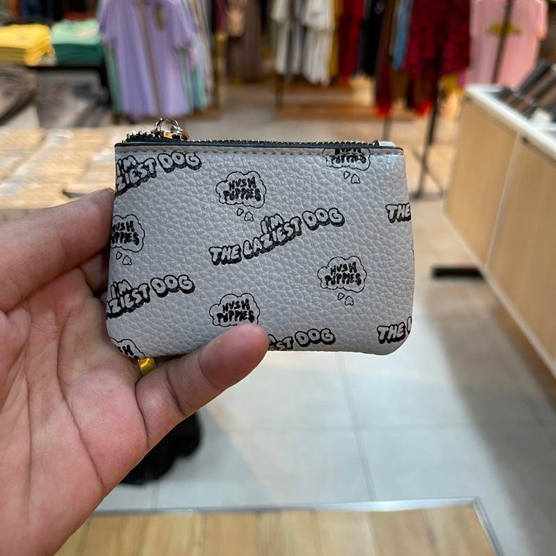 Jual Key Ring Pouch Hush Puppies Original - Leather - Sleepy | Shopee ...