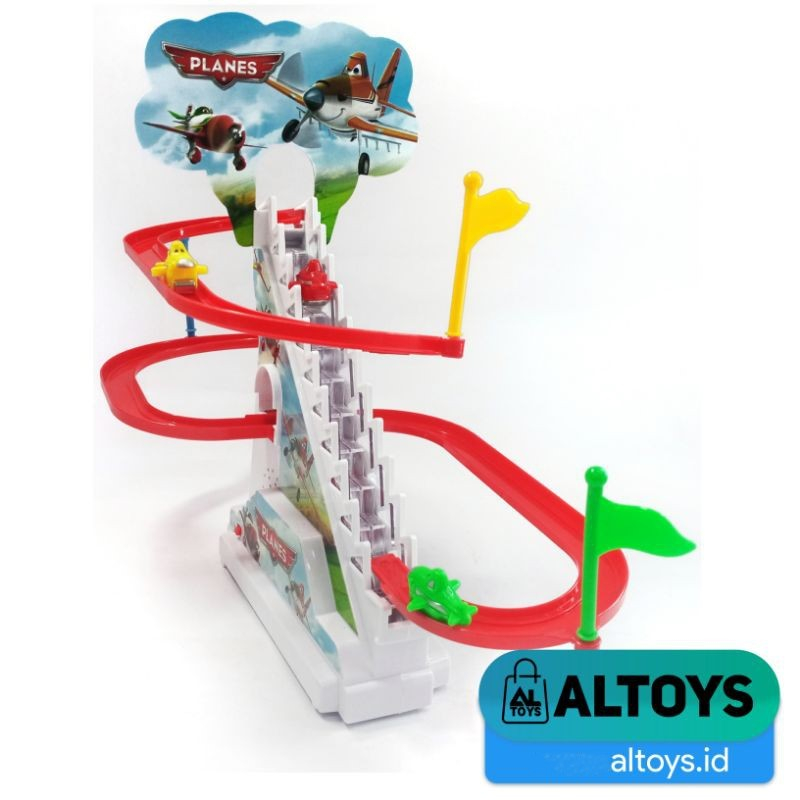Jual Mainan Anak Track Tangga Seluncur Aneka Gambar Karakter Lucu ...