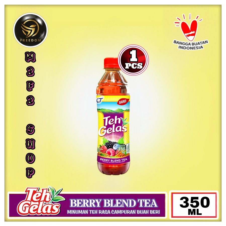 Jual Teh Gelas Berry Blend Tea Botol Plastik Pet - 350 ml (Kemasan ...