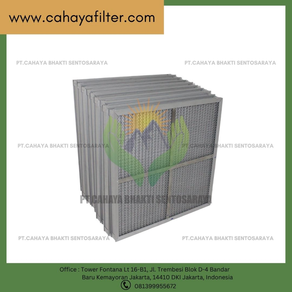 Jual 90% Synthetic Fiber Filter AHU Pre Filter Element | Shopee Indonesia