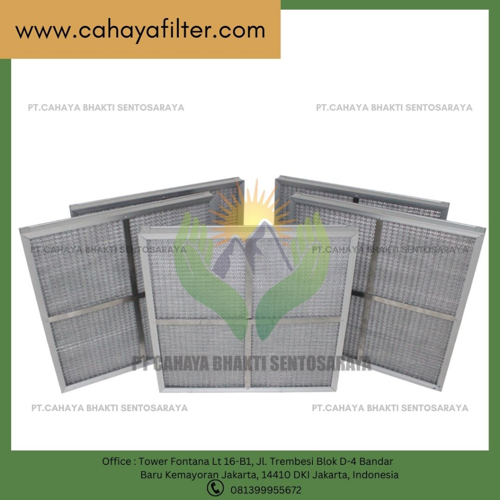 Jual Primary Panel Pre Filter AHU Wire Mesh Media | Shopee Indonesia