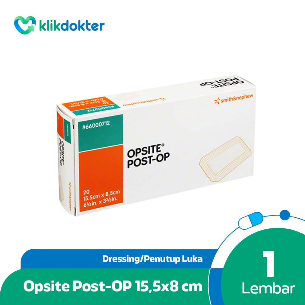 Jual Opsite Post-OP 15.5 x 8.5cm - Plester Luka Tahan Air | Shopee ...