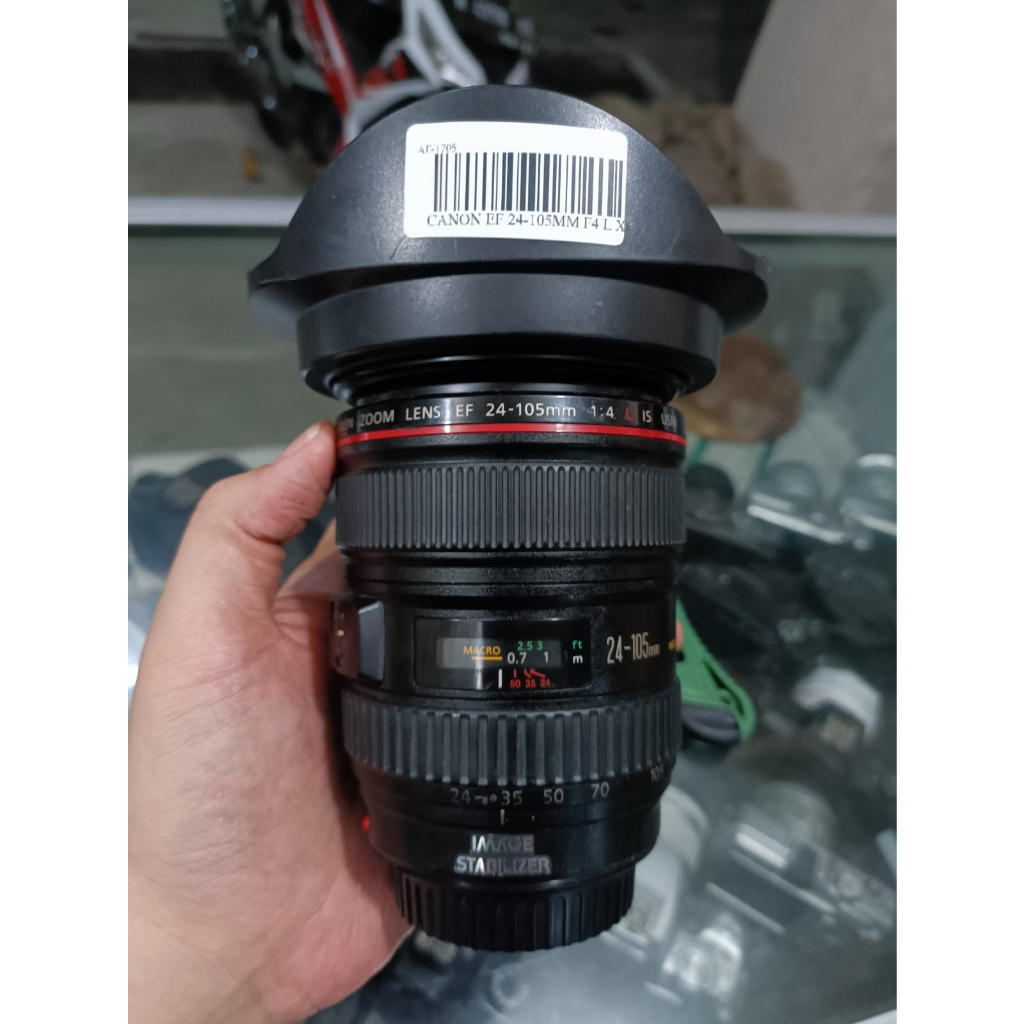 Jual Lensa canon ef 24 105mm F4 L series aka EF 24-105mm F4 L | Shopee Indonesia