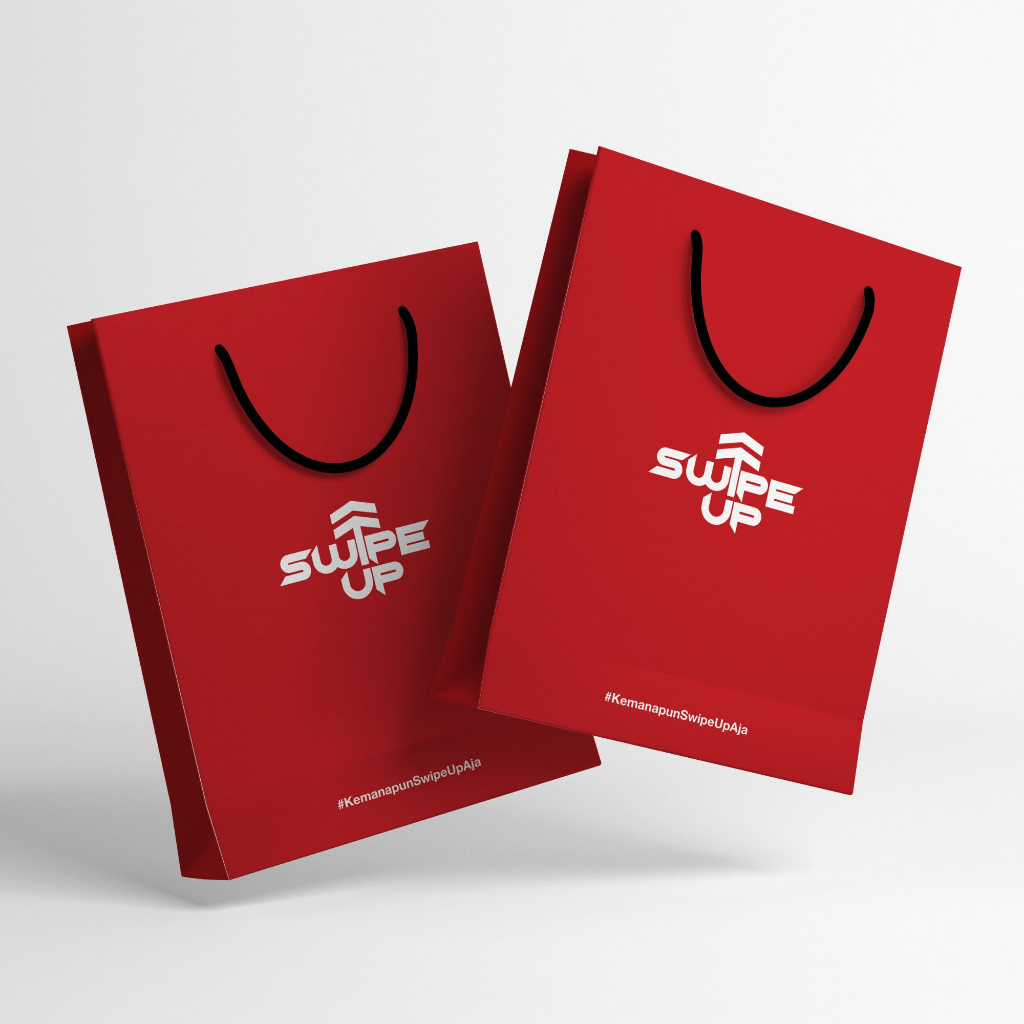Jual Swipe Up Paper Bag Gift Premium | Shopee Indonesia