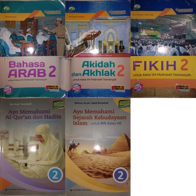 Jual Buku Bahasa Arab Akidah Akhlak Fikih Ayo Memahami Alquran dan Hadits Sejarah Kebudayaan ...