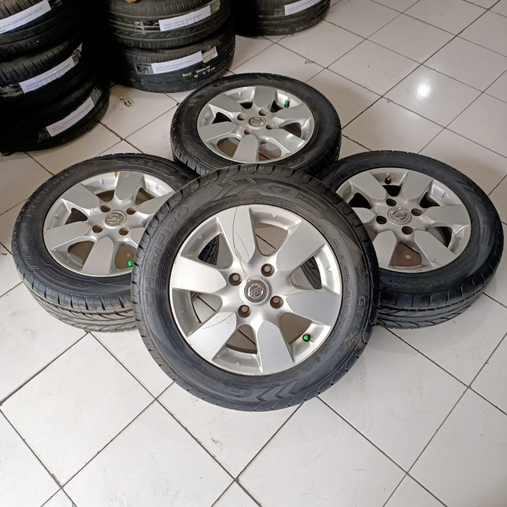 Jual velg mobil bekas OEM LIVINA ring 15 pcd 4x114,3 plus ban 185 65 r15 | Shopee Indonesia