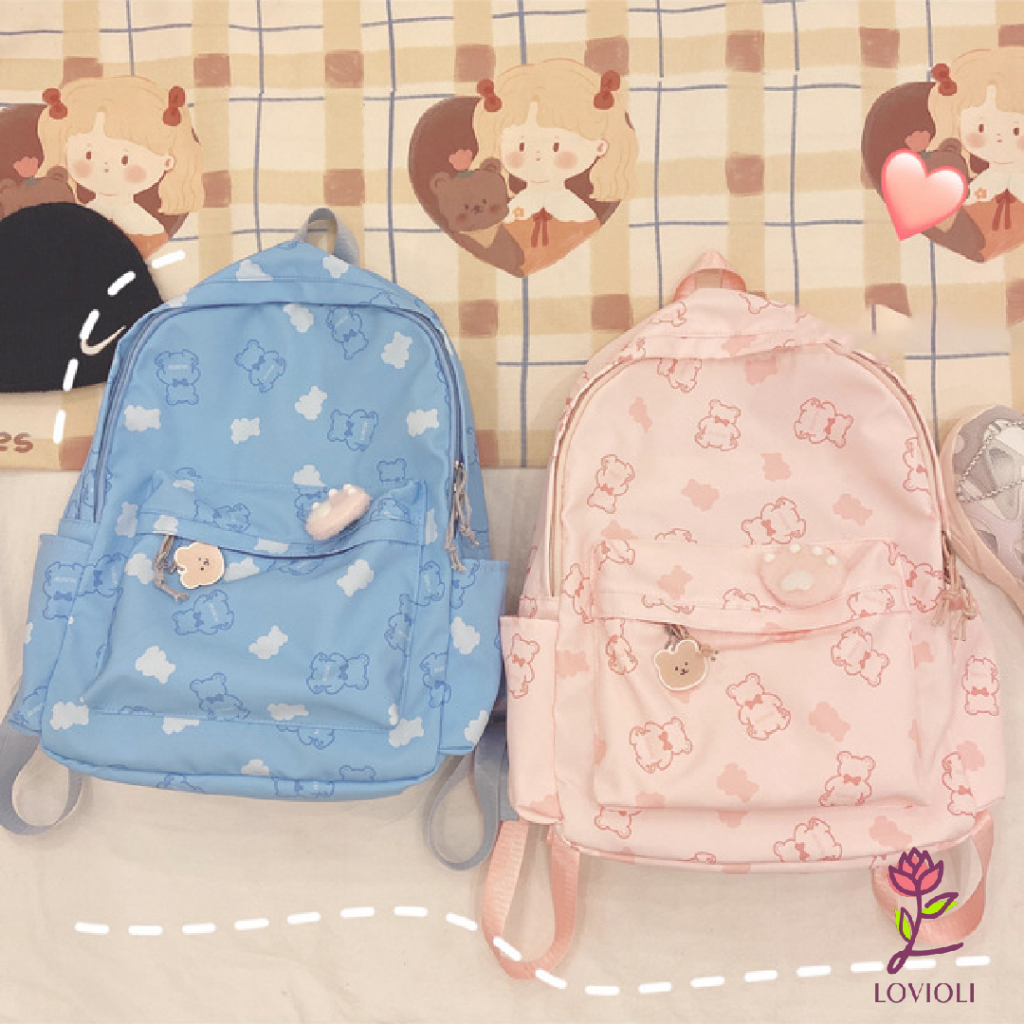 Jual Lovioli Karina Bag Tas Ransel Mini Wanita Motif Little Flower ...