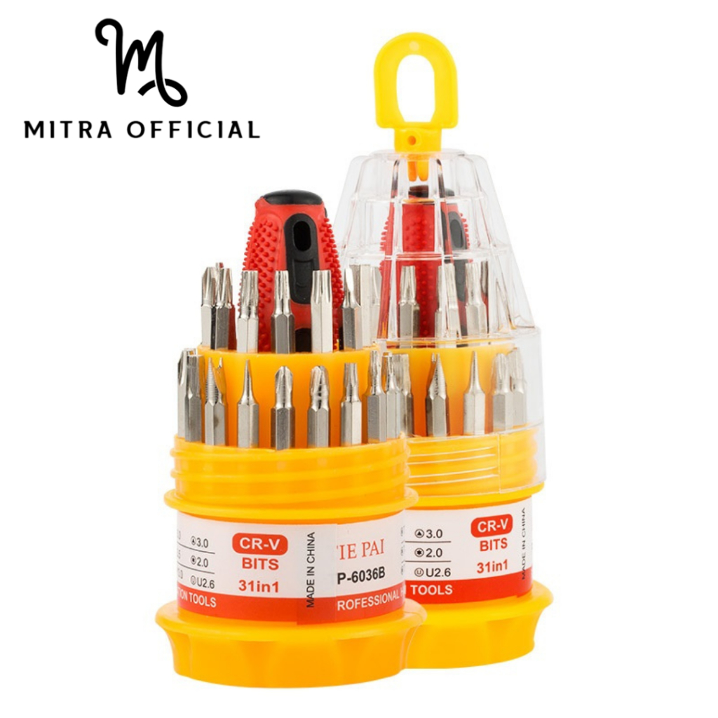 Jual OBENG SET 31 IN 1 MULTIFUNGSI / OBENG SET MAGNETIC 31PCS / OBENG HANDPHONE / OBENG MINI HP ...