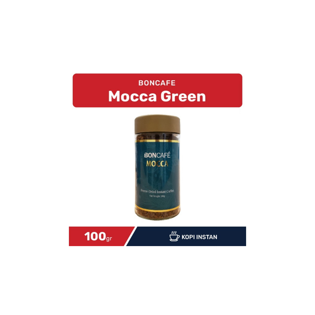 Jual Boncafe Mocca Green Instant Coffee 100gr | Shopee Indonesia