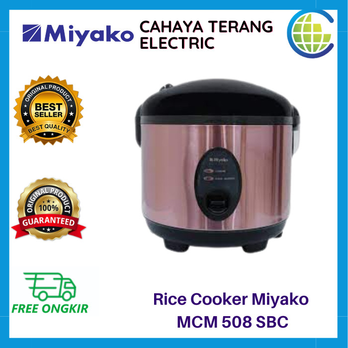 Jual Miyako Magic Com Rice Cooker MCM508SBC Penanak Nasi Anti Lengket 3 ...