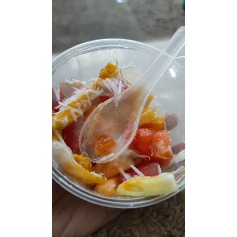 Jual salad buah segar ukuran jumbo (650ml) | Shopee Indonesia