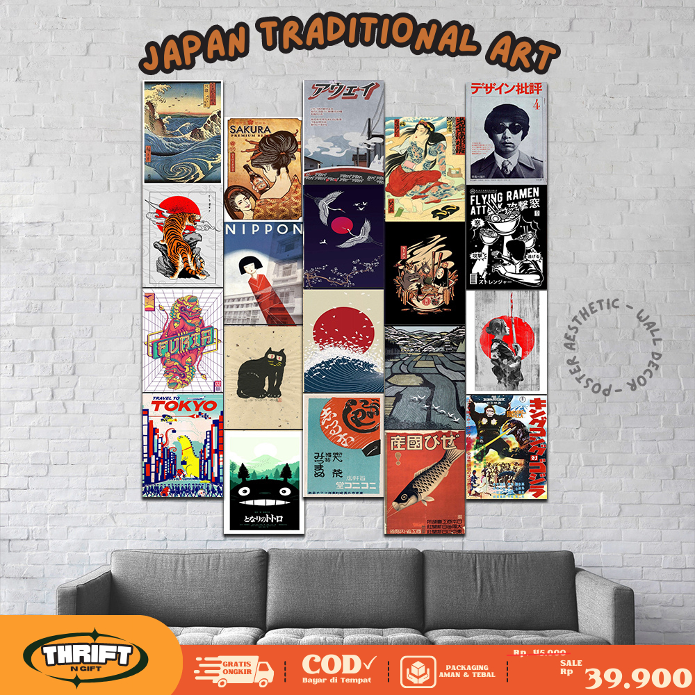 Jual Dekorasi Kamar Aesthetic / Poster Dinding / Poster Aesthetic ...