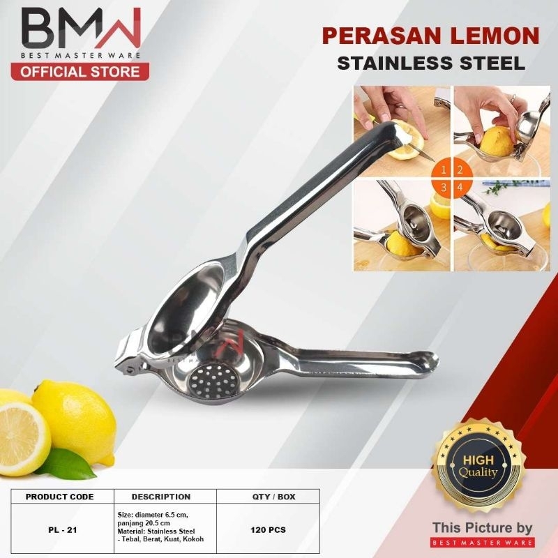 Jual Press Lemon / Alat peras lemon stainless | Shopee Indonesia