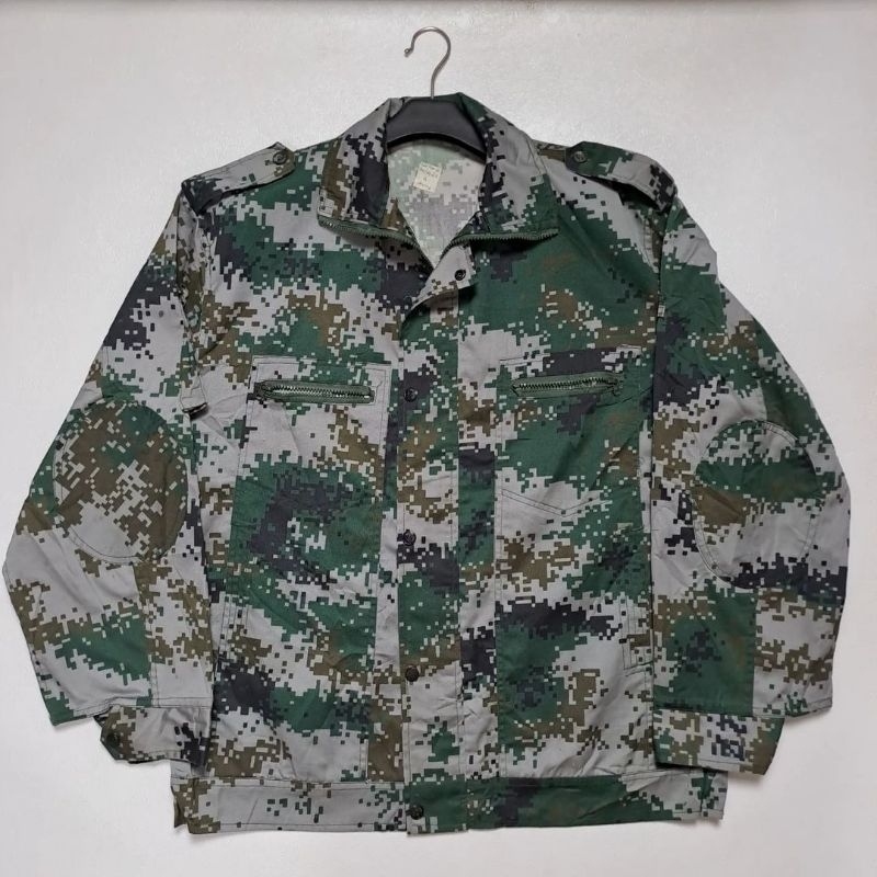 Jual JAKET BDU ARMY CAMO UTILITY FIELD JACKET SIZE XL | Shopee Indonesia