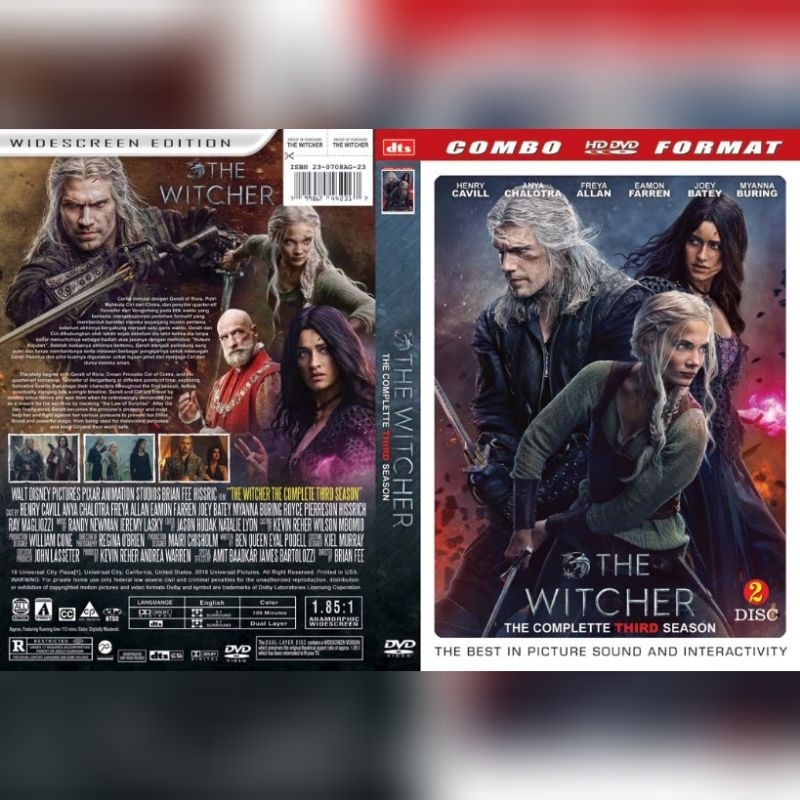 Jual Kaset Seri THE WITCHER SEASON 3 - 2023 - 2 disk-end | Shopee Indonesia