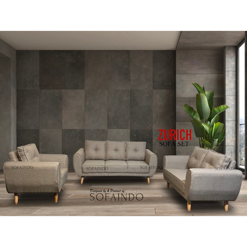 Jual Sofa Set - ZURICH ( Sofa Set Minimalis Estetik bisa beli terpisah ...