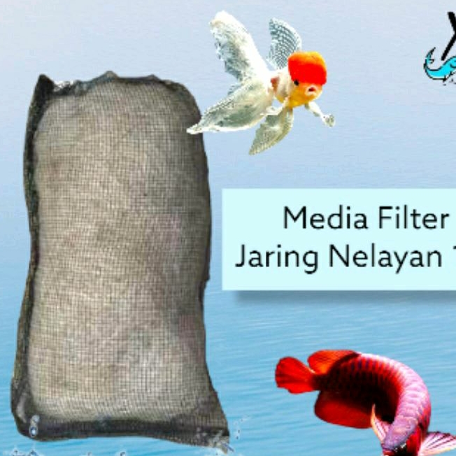 Jual JARING BEKAS NELAYAN MEDIA FILTER KOLAM | Shopee Indonesia