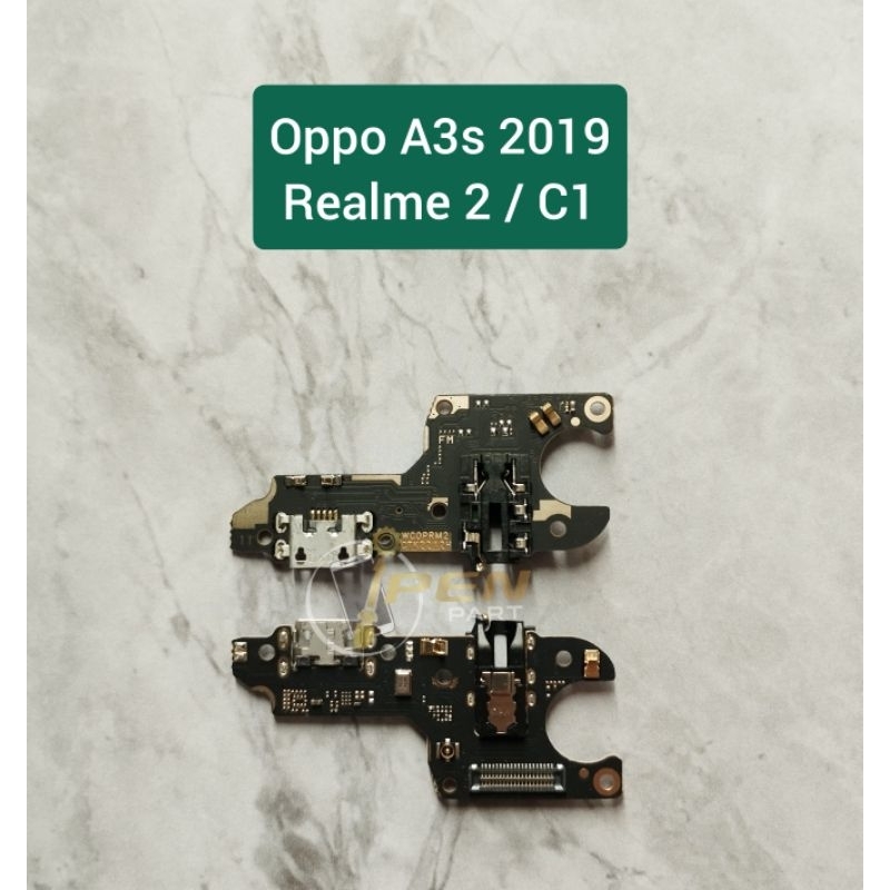 Jual Konektor Papan Cas Oppo A3S 2019 cph1853 Connector Charger Ui ...