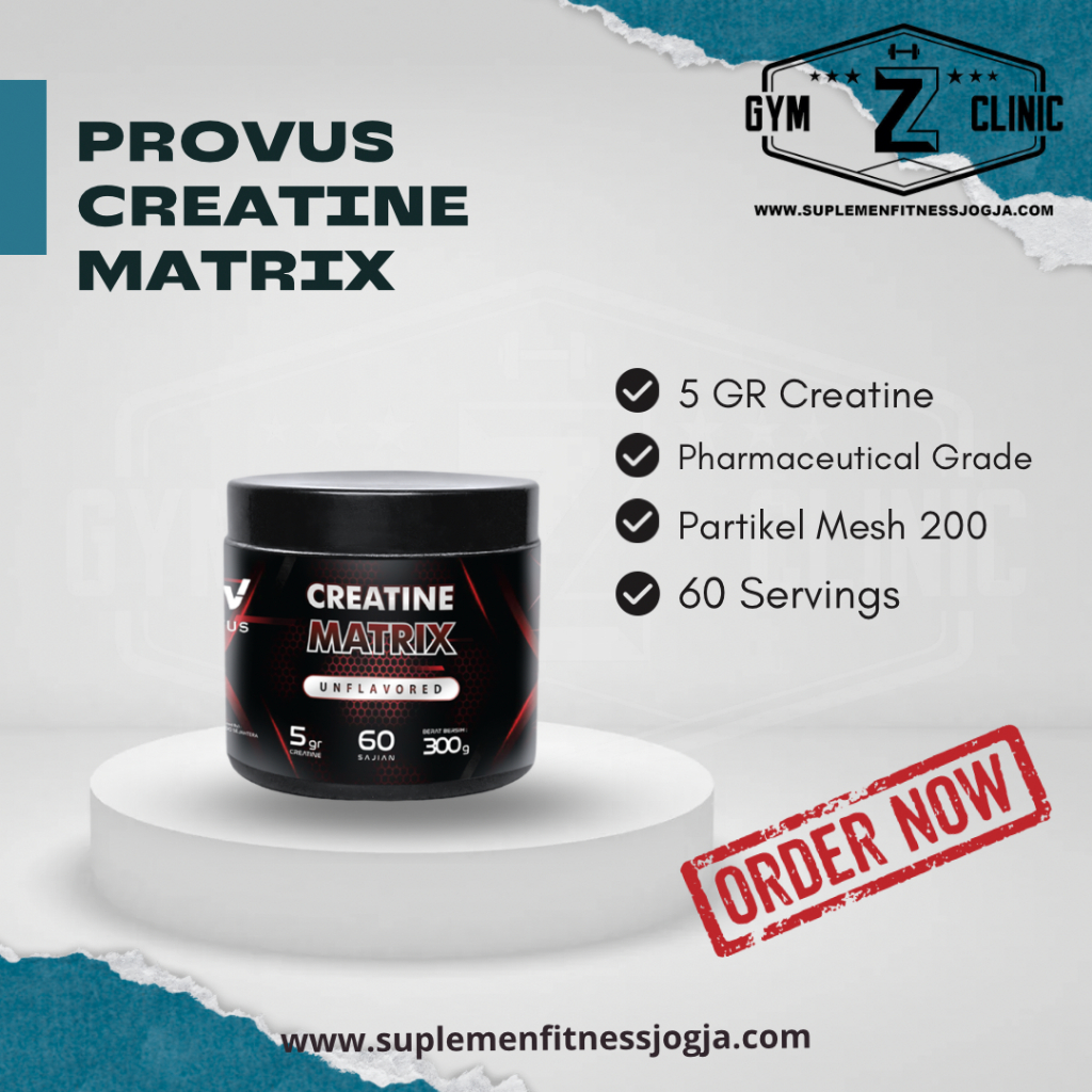 Jual Provus Creatine Matrix 300 Gram 60 Servings PV Provus | Shopee ...