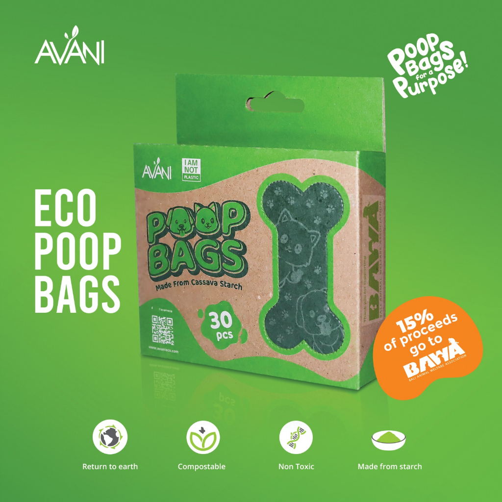 Jual Avani Eco - Cassava Biodegradable Poop Bags - Kantong Singkong ...