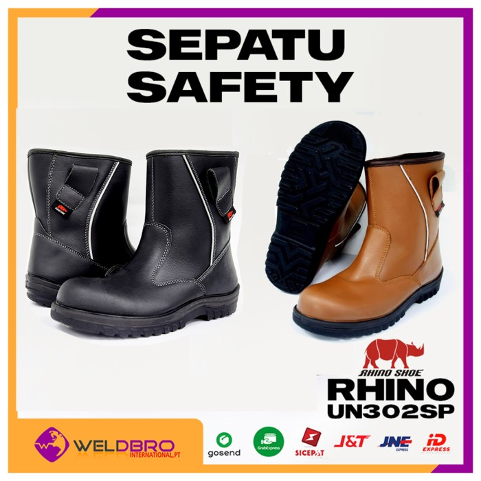 Jual Sepatu Safety ULTRANITE UN302SP Rhino Midsole Toe Cap High Cut ...