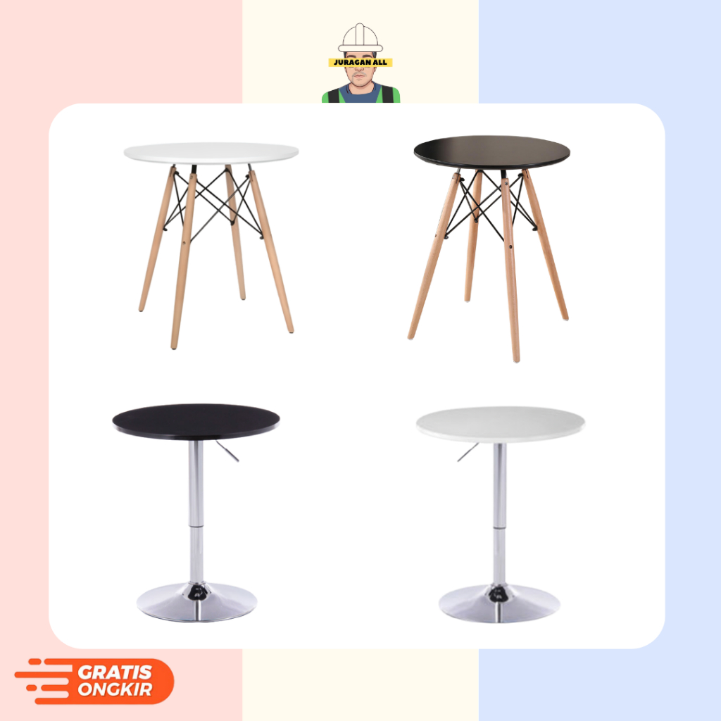 Jual MEJA CAFE/MEJA BAR/MEJA BULAT/MEJA TERAS/MEJA TAMU/MEJA MAKAN ...