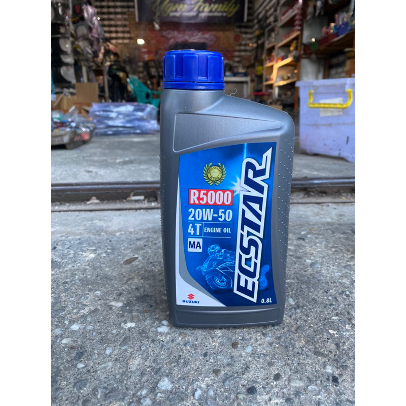 Jual Oli Sgo Ecstar 800 Ml Suzuki 4T 20W-50 Sgo 0,8 Original | Shopee ...
