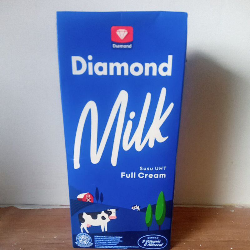 Jual Diamond milk full cream 1 liter | Shopee Indonesia