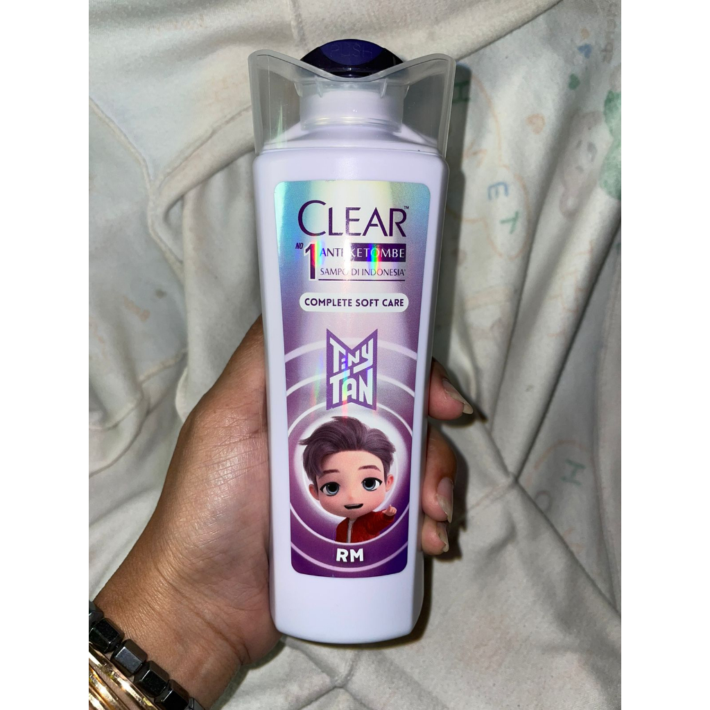 Jual CLEAR SHAMPOO COMPLETE SOFT CARE 160ml SPECIAL EDITION BTS TINY ...
