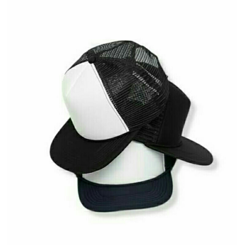 Jual TOPI PETT LURUS // TOPI POLOS // TOPI HITAM PUTIH | Shopee Indonesia