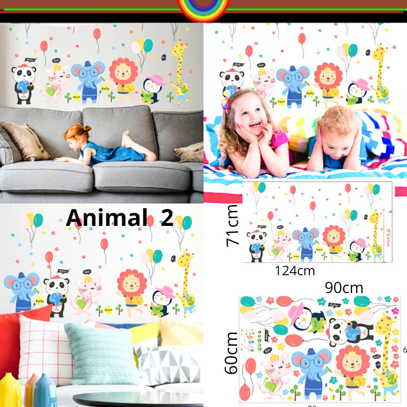 Jual WALL STICKER WALLSTCIKER WALLSTIKER STIKER SETIKER DINDING MOTIF ...