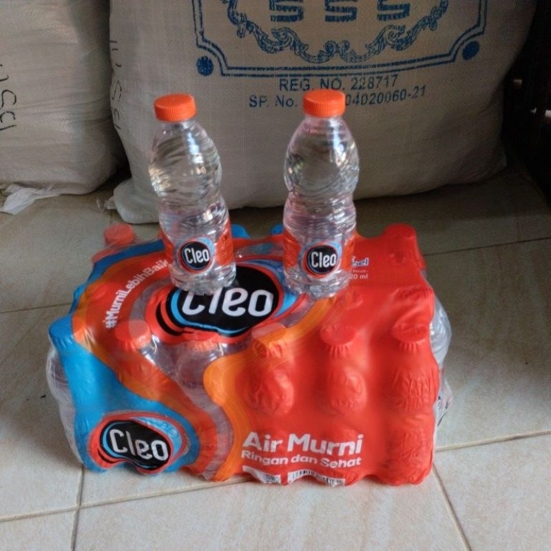Jual Cleo 220 ml 1 pak (isi 24 botol) | Shopee Indonesia