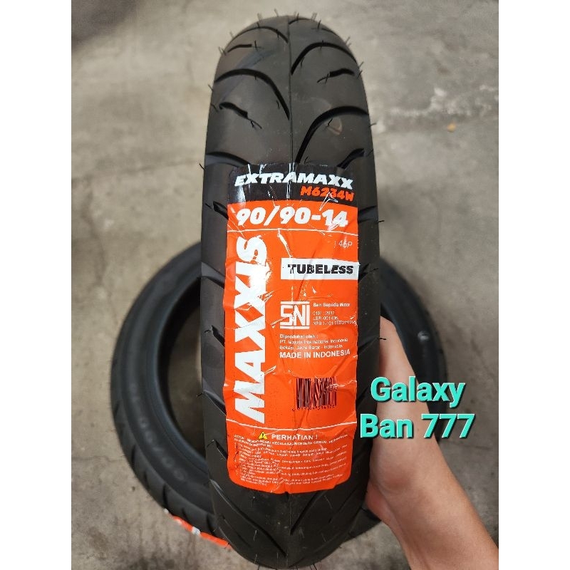 Jual Ban Motor Maxxis Extramaxx 90/90-14 Tubless Ban Belakang Motor ...