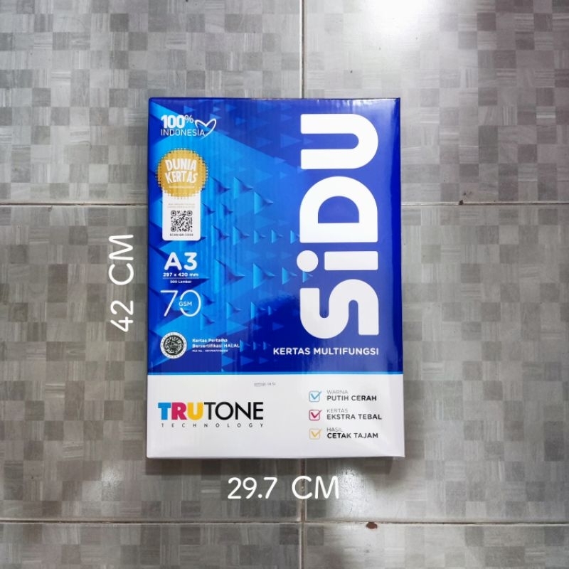 Jual KERTAS HVS A3 SINAR DUNIA 70 GRAM | Shopee Indonesia