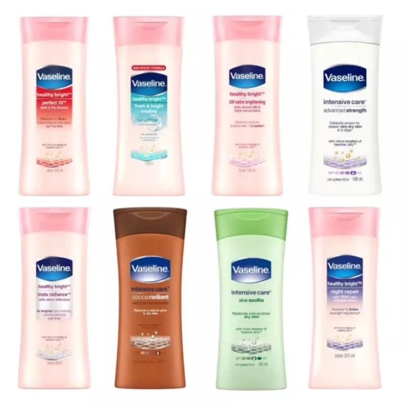 Jual VASELINE UV EXTRA BODY LOTION SERIES 100mL/200mL | Shopee Indonesia