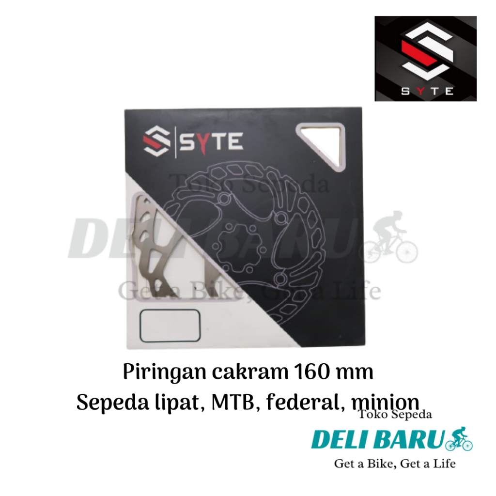 Jual SYTE Piringan rem cakram 160 mm rotor disc brake model 6 baut ...