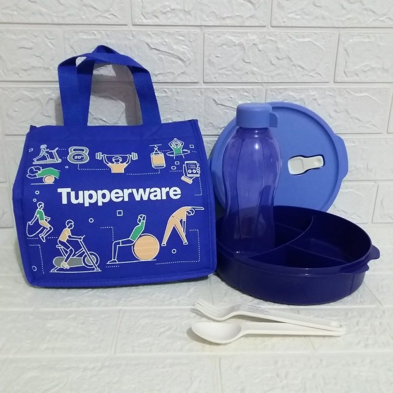 Jual Fit to go lunch set tupperware tempat makan tupperware tempat ...
