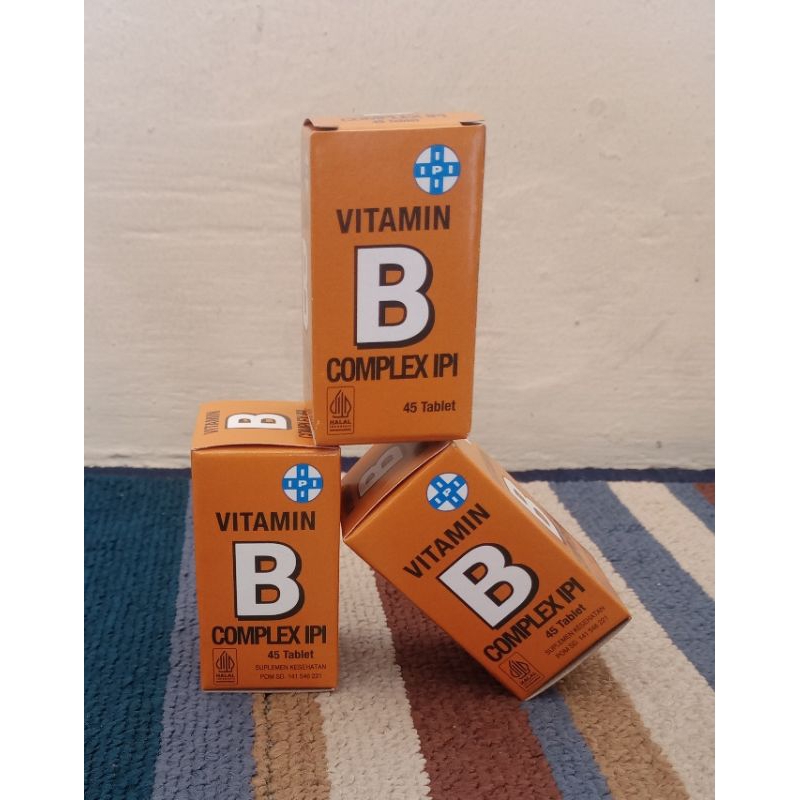 Jual Vitamin B Complex IPI isi 45 Tablet | Shopee Indonesia