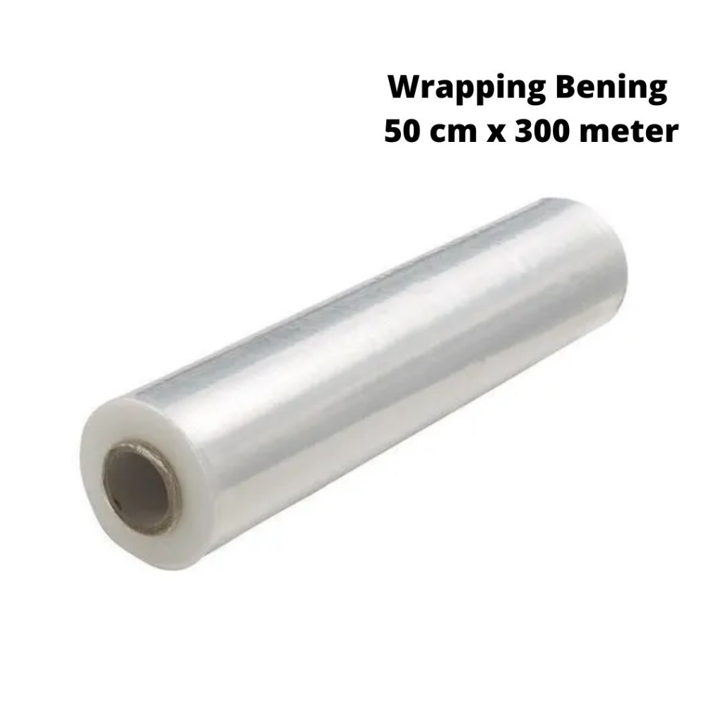 Jual Plastik Wrapping Bening Super 50 cm x 300 meter | Shopee Indonesia