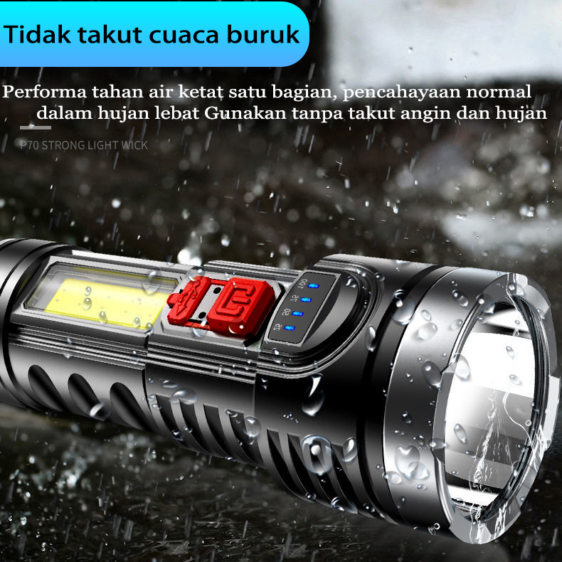 Jual SENTER LED 36W + 20W / ST 822 / SENTER LED CHARGEABLE / SENTER CAS ...