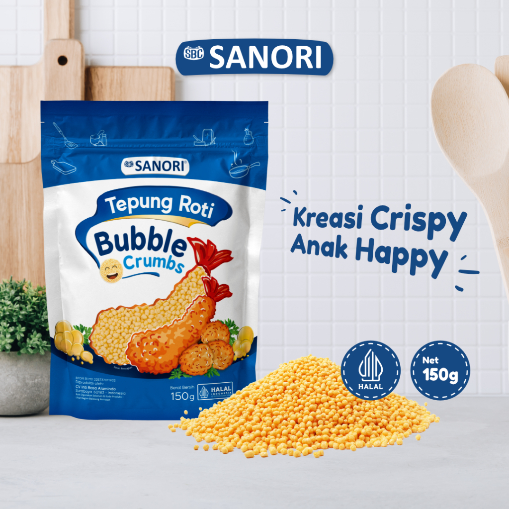 Jual SBC SANORI Tepung Roti Bubble Crumbs | Shopee Indonesia