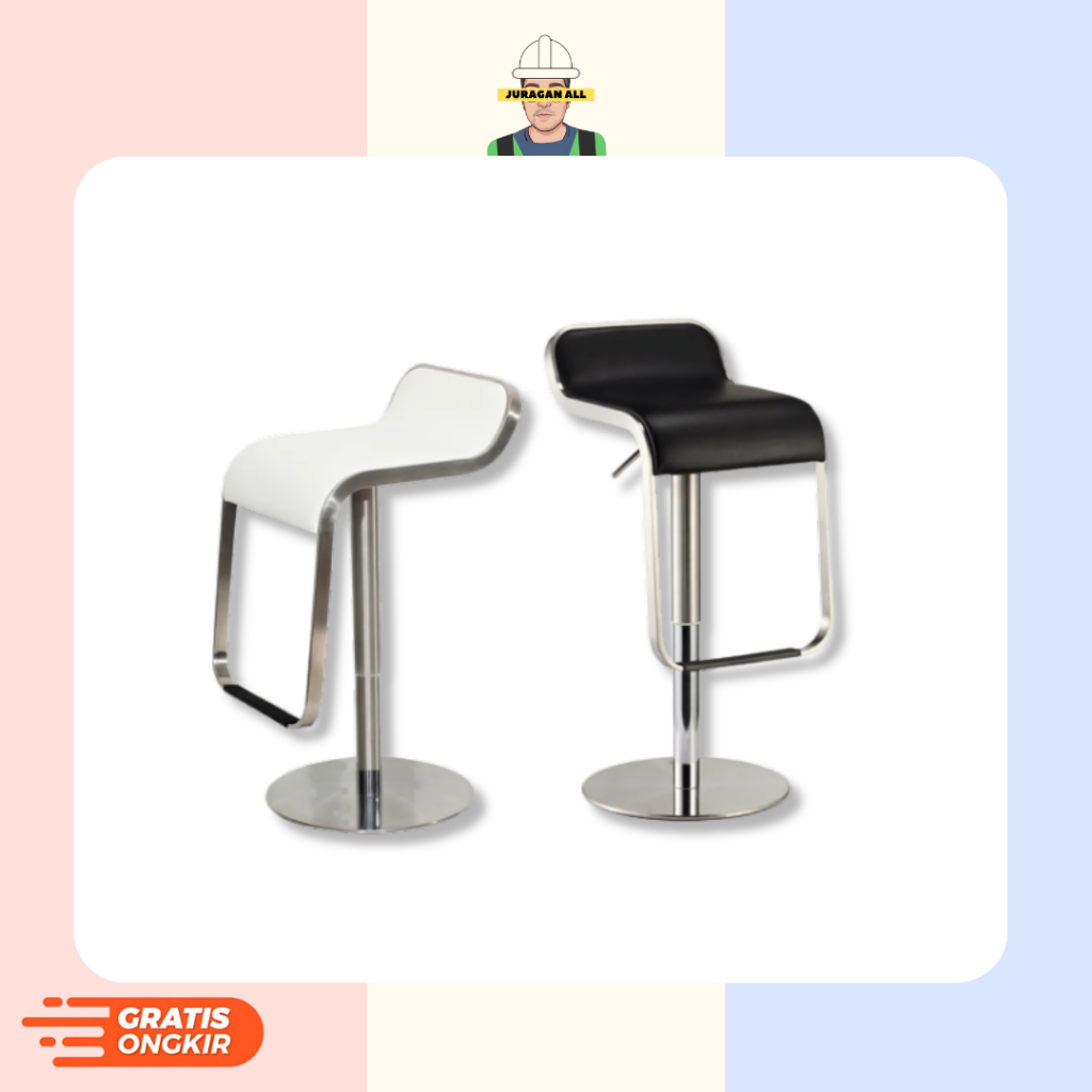 Jual KURSI BAR/KURSI CAFE/KURSI MINIMALIS/KURSI BAR AESTHETIC/BANGKU ...