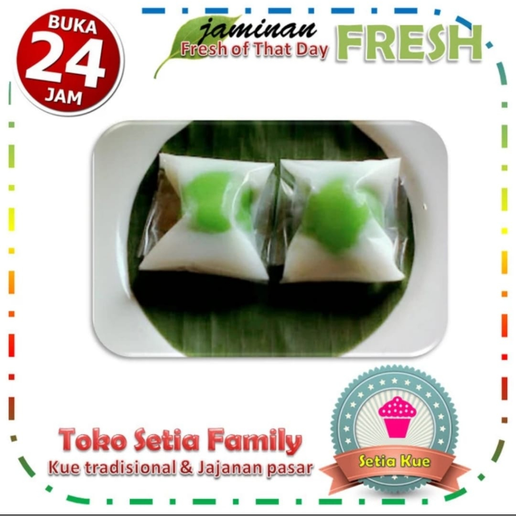 Jual Kue Subuh / Kue Bugis Mandi / Jajanan Pasar (Fresh dan Murah ...