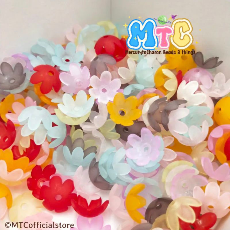 Jual 350 pcs Manik kelopak Bunga Mote bunga DIY Meronce Petal Flower ...